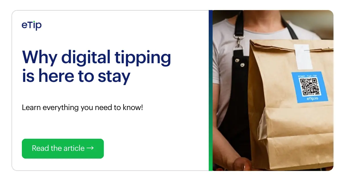 Why Digital Tipping Is Here to Stay