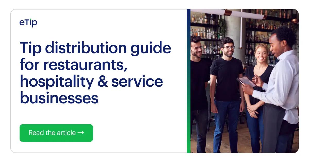 Tip Distribution Guide | Restaurants & Hospitality